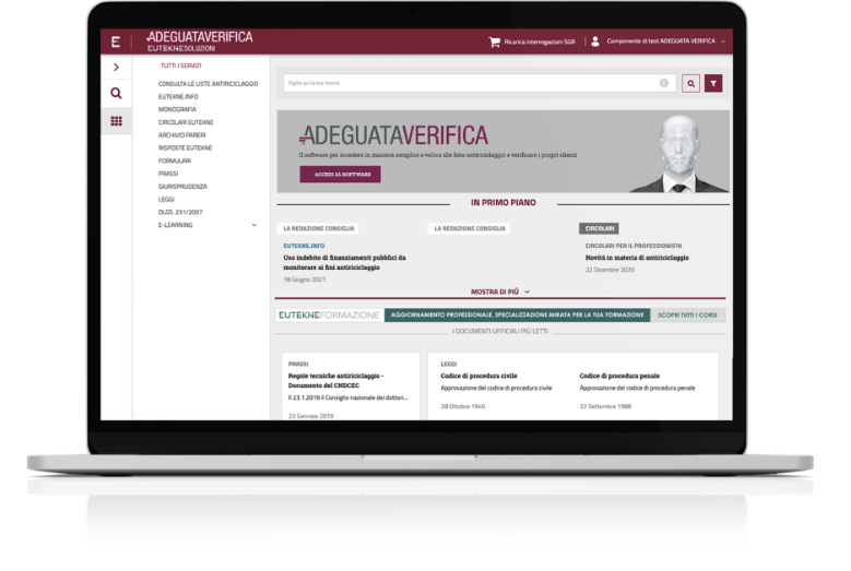 Eutekne Soluzioni – Adeguata Verifica